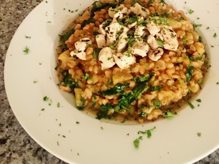 Farro Risotto – The Flavorsmith